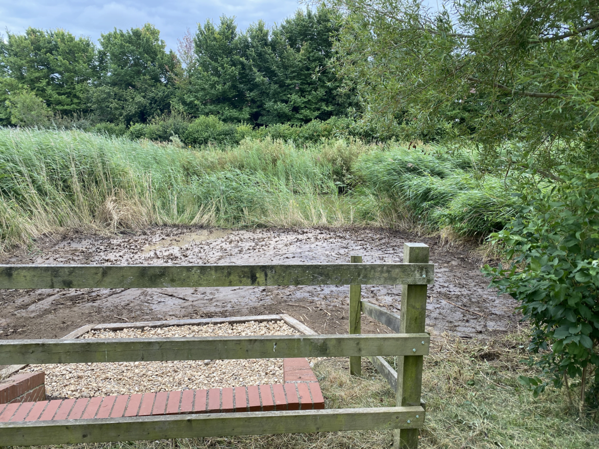 Site clearing and excavation of West Sussex lake